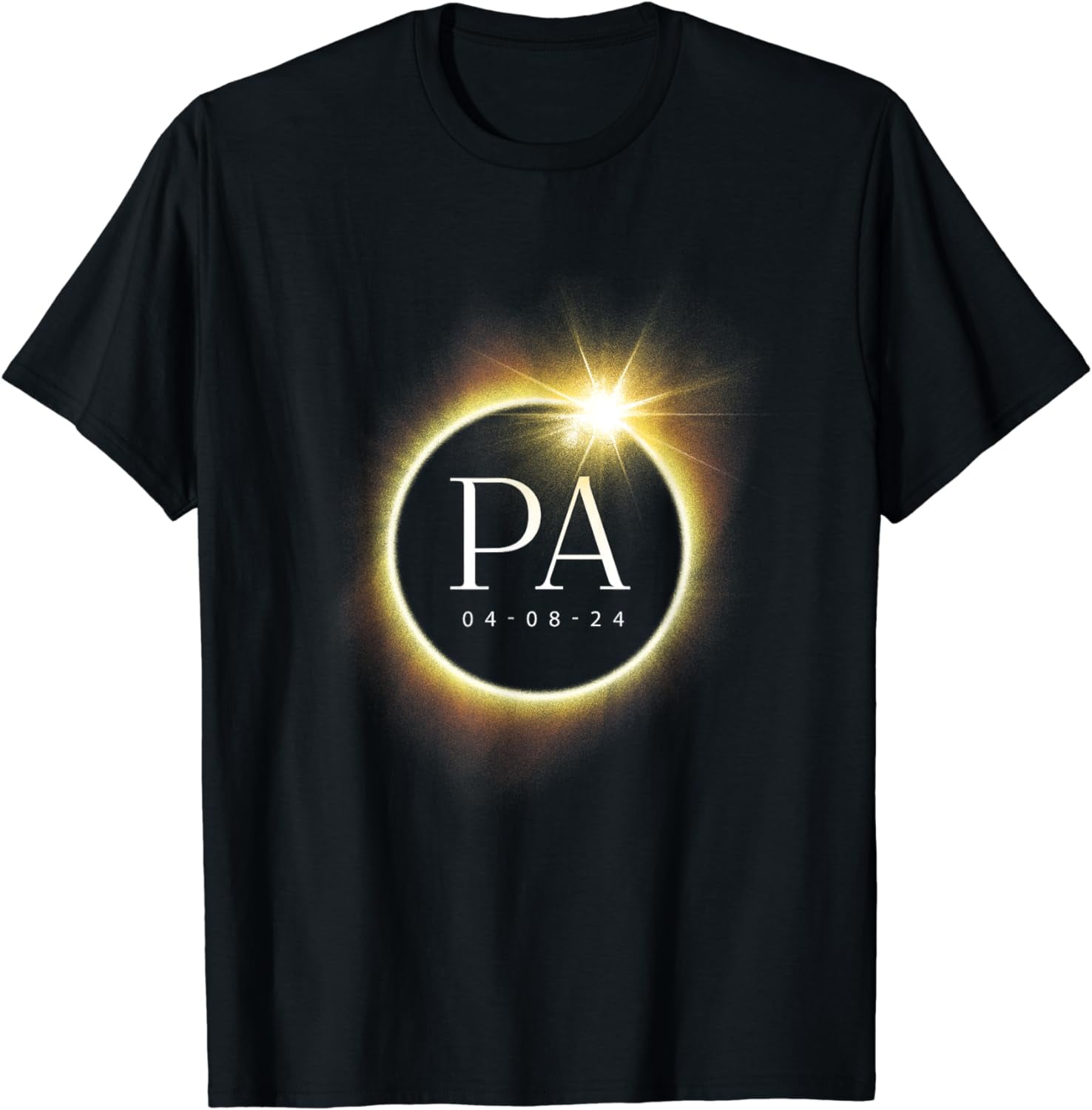PA Total Solar Eclipse 2024 T-Shirt - Walmart.com