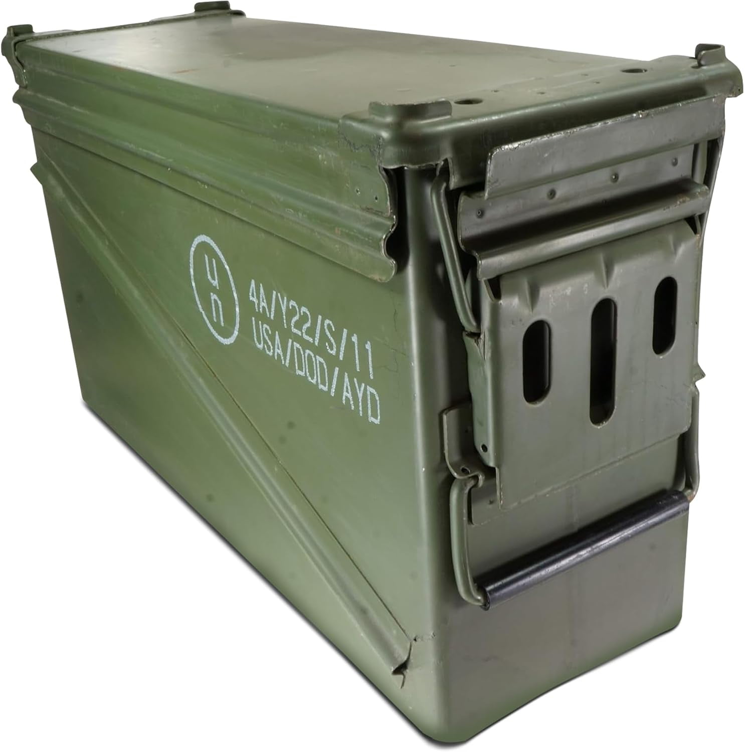 PA120 40mm Ammo Can Holder Box (Matte Olive Drab) Grade 1 - Waterproof ...