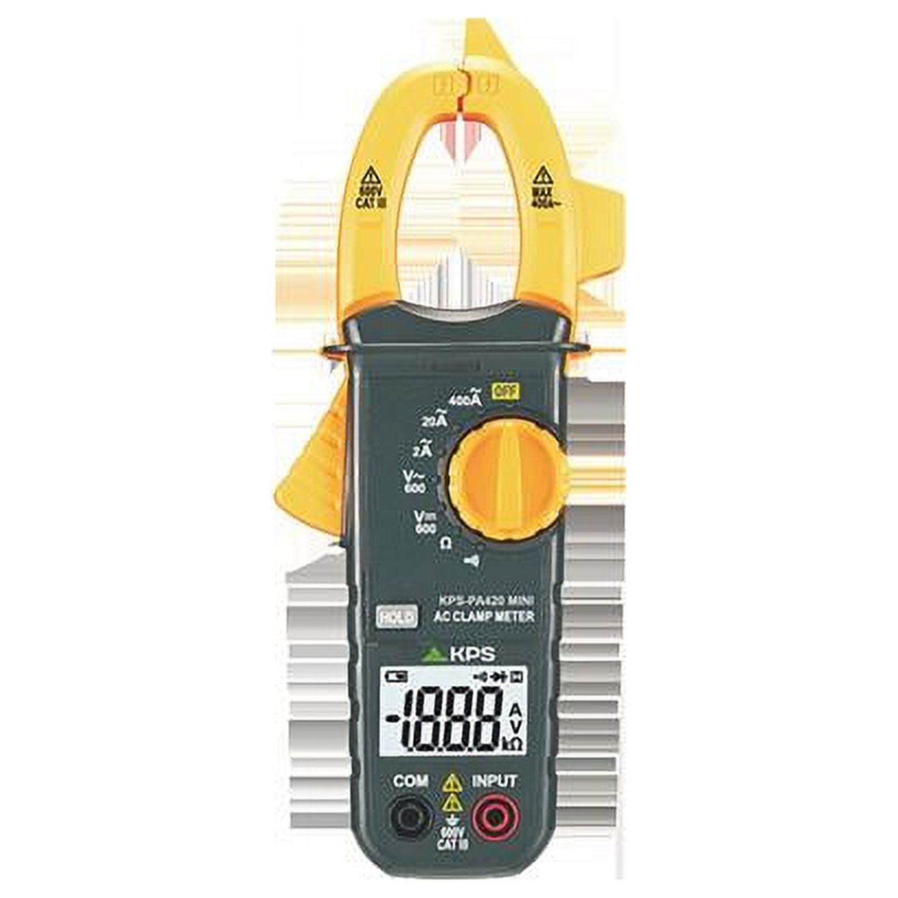 PA420 Mini Digital Clamp Meter for AC-DC Voltage & AC Current - Walmart.com