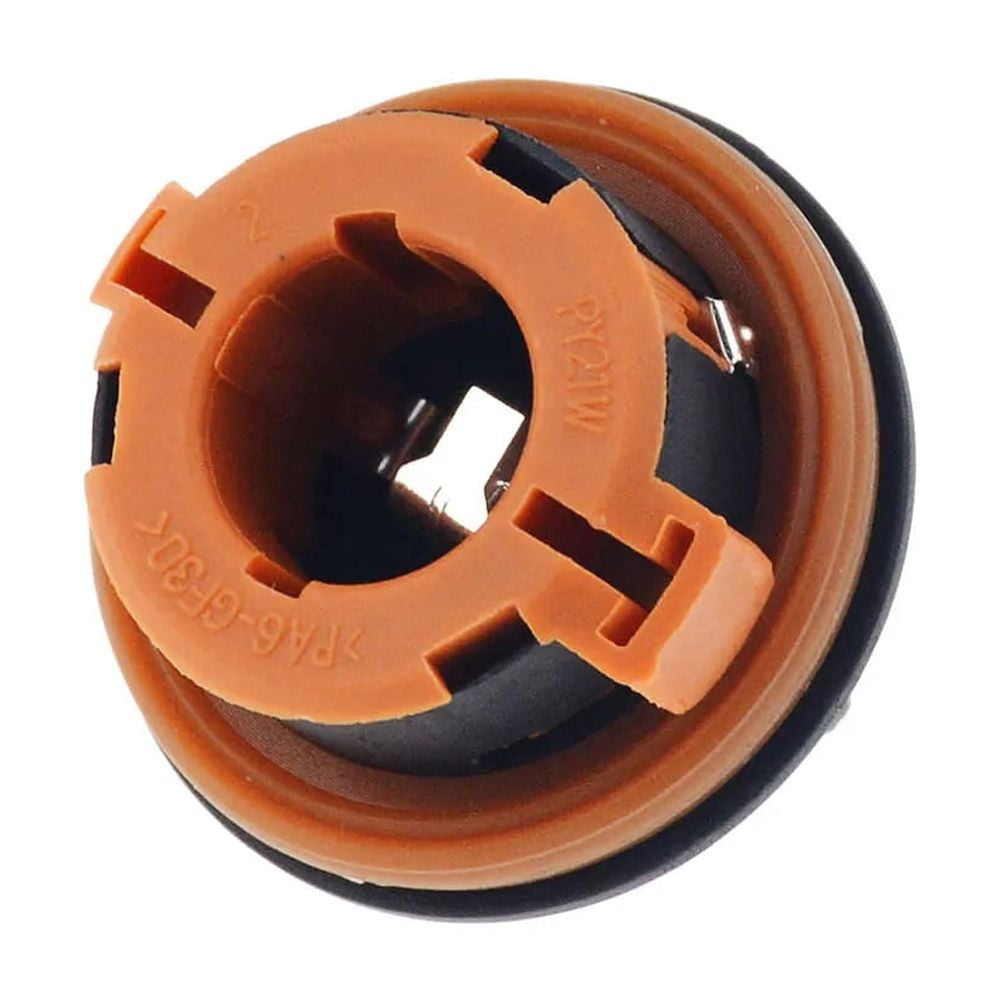 PA6-GF30 Turn Signal Lamp Holder and PY21W Amber Orange Indicator Car ...