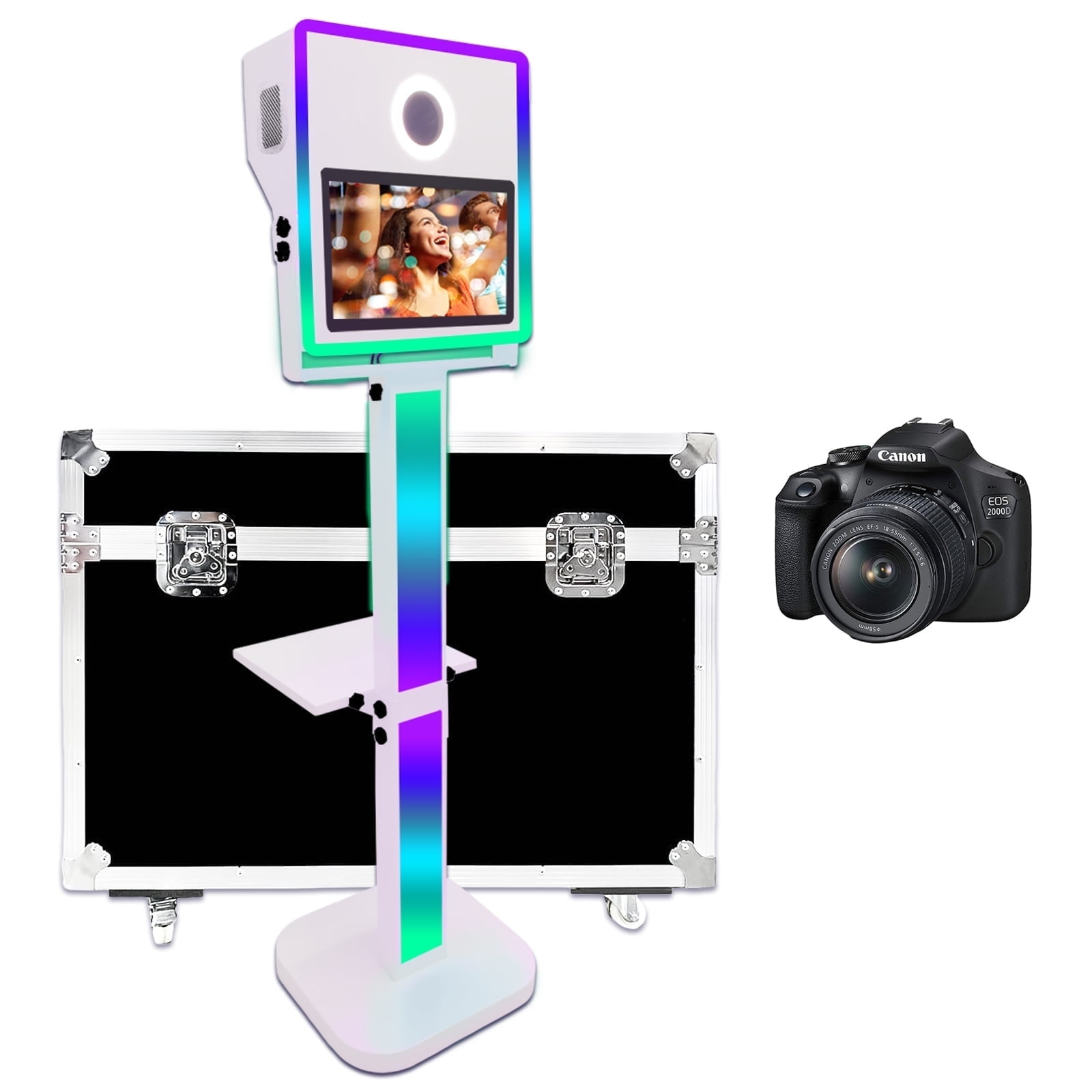 PAAFNN 15.6''Touch Screen DSLR Photobooth Machine for Wedding Party ...
