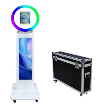 iPad PhotoBooth Stand Selfie Machine With Ring Light for 10.2/11/12.9 ...