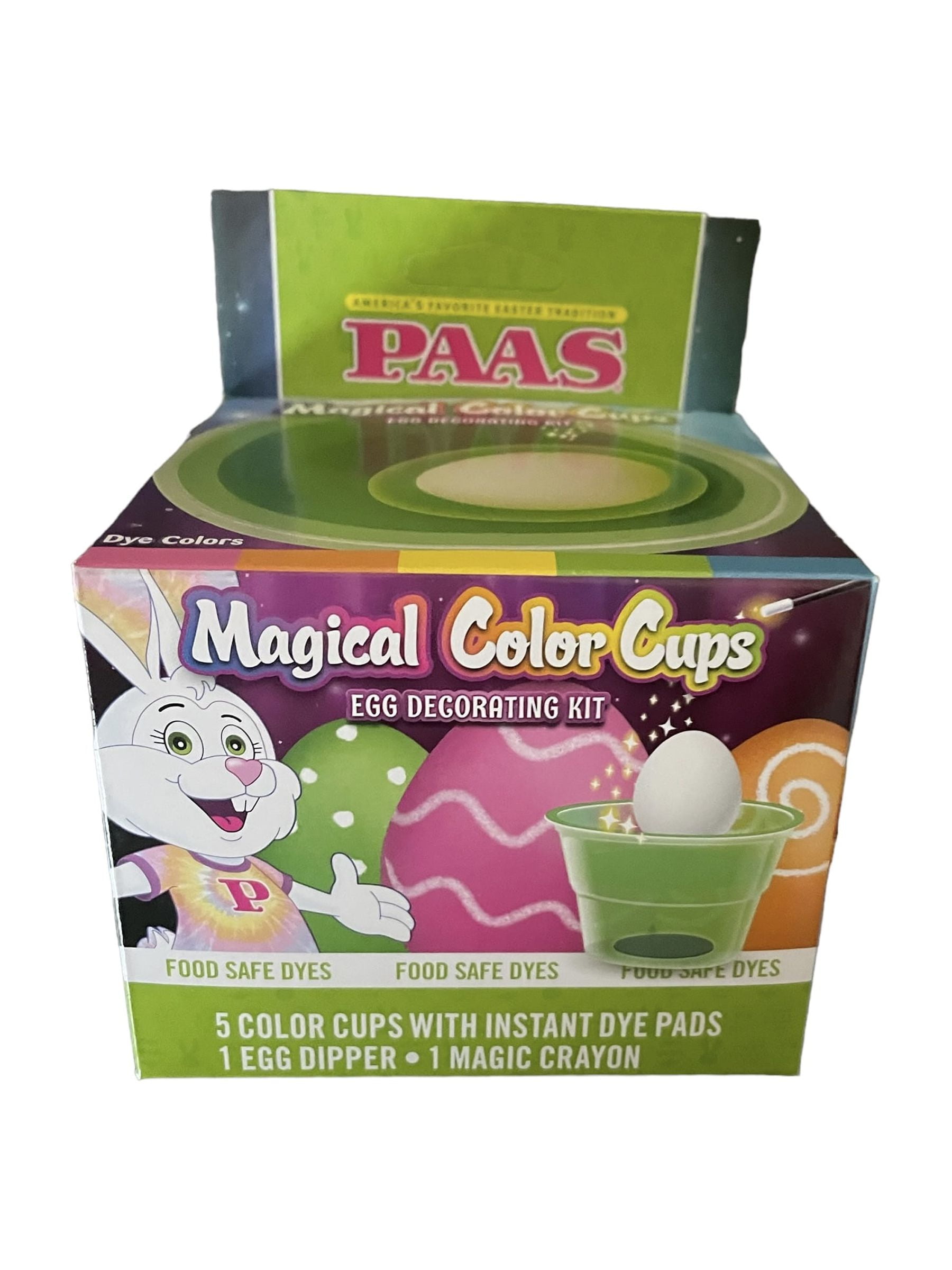 Paas Magical Color Cups Egg Decorating Kit 1 Kit - Walmart.com