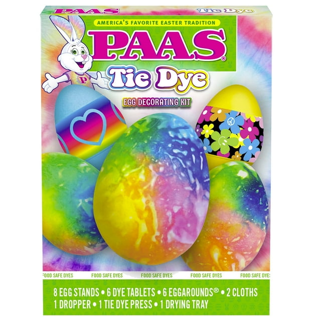 PAAS Tie Dye Easter Egg Decorating Kit - Walmart.com