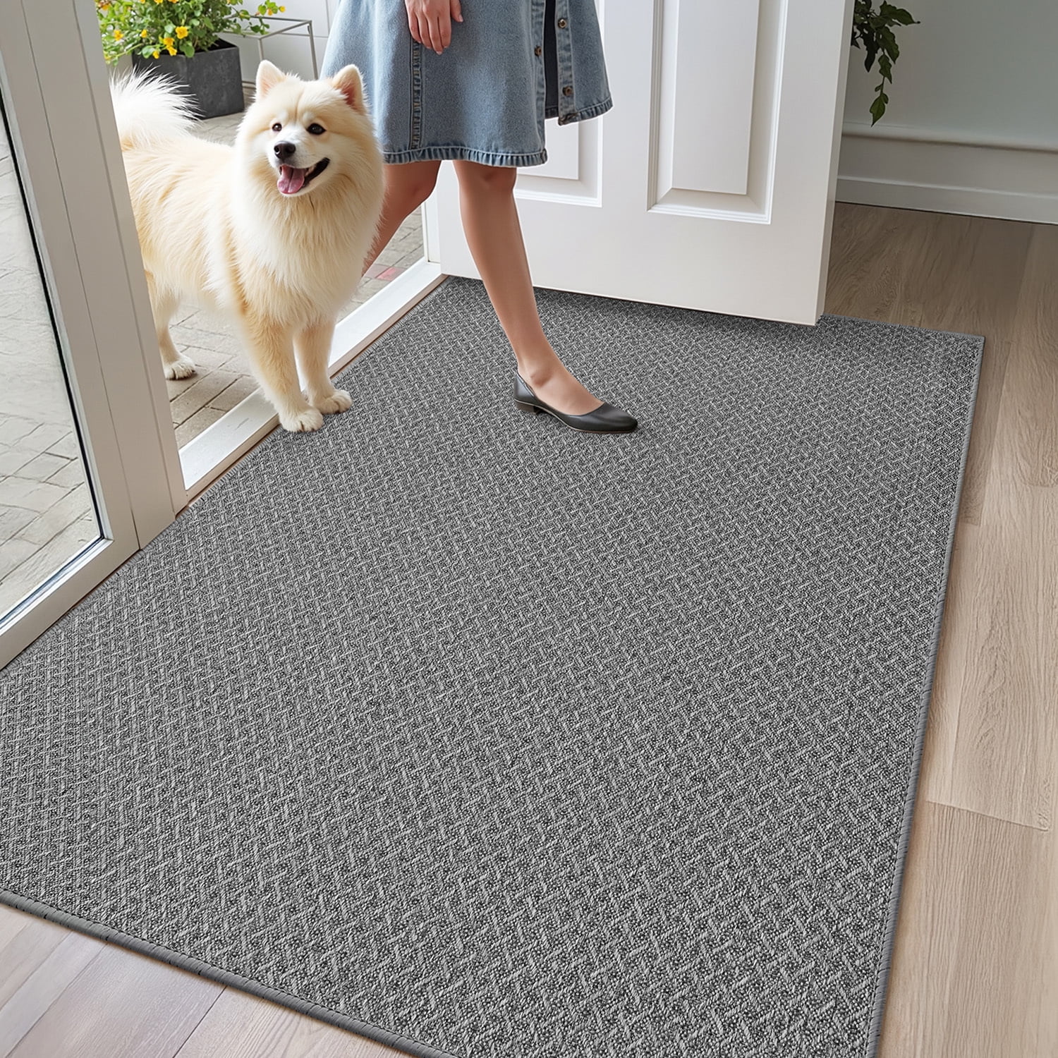 PABUBE Doormat 36"x56", Low-Profile Entry Mat Indoor Mat, Indoor Rug ...