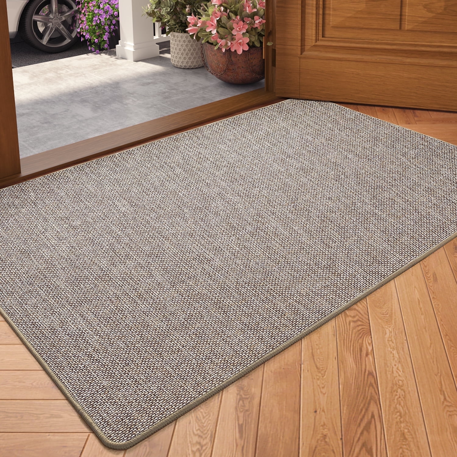 PABUBE Doormat for Inside 28"x59", Door Rug for Entryway Indoor, Dirt ...