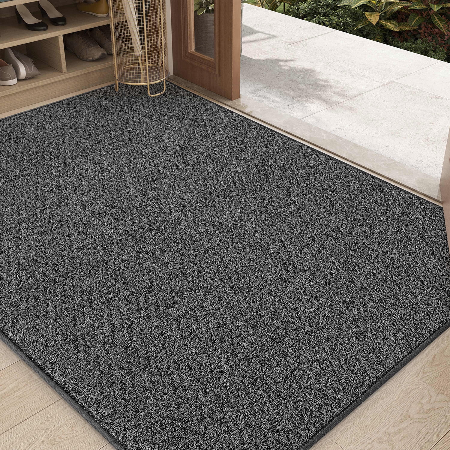 PABUBE Indoor Doormat 24" x 36", Non Slip Door Mats for Inside Washable ...