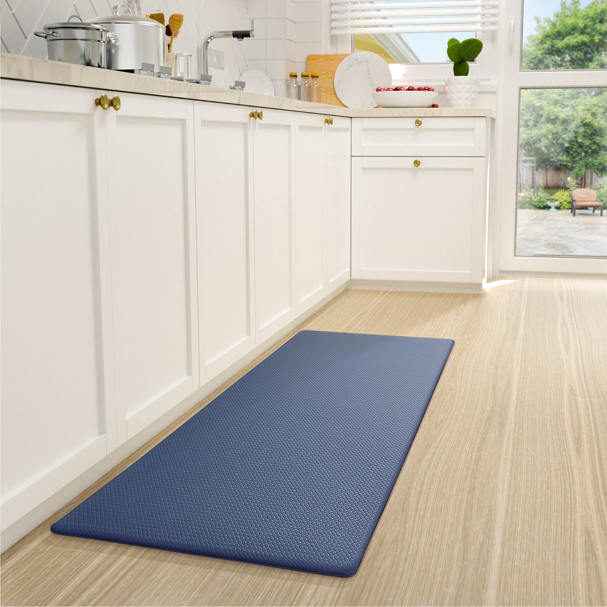 PABUBE Kitchen Rug and Mat Kitchen Mat Anti Fatigue, Non Slips Kitchen ...