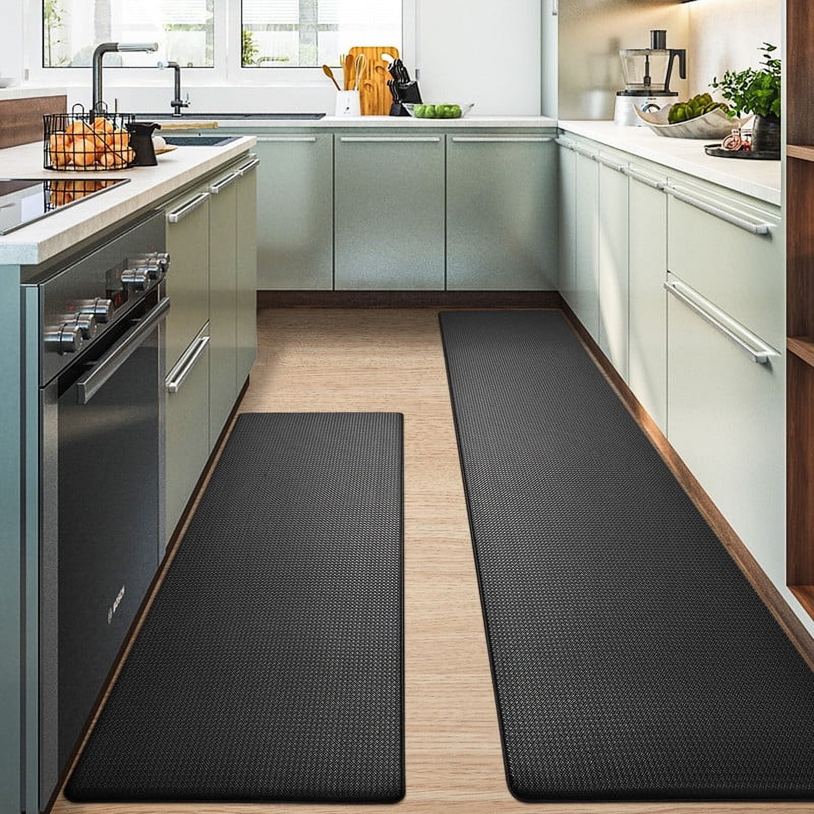 PABUBE Kitchen Rug and Mat Kitchen Mat Anti Fatigue, Non Slips Kitchen ...