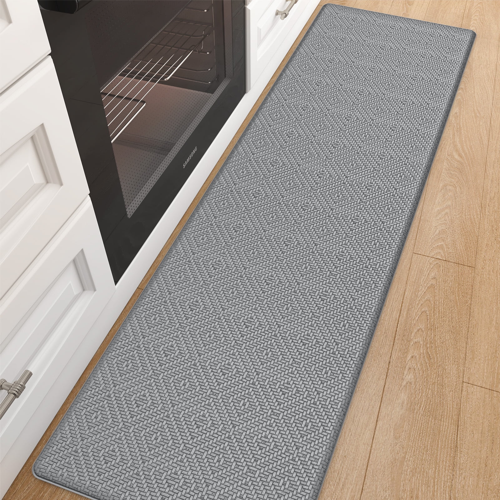 "PABUBE Kitchen Rugs and Mats Anti Fatigue Cushioned Non Slips 17""x79 ...