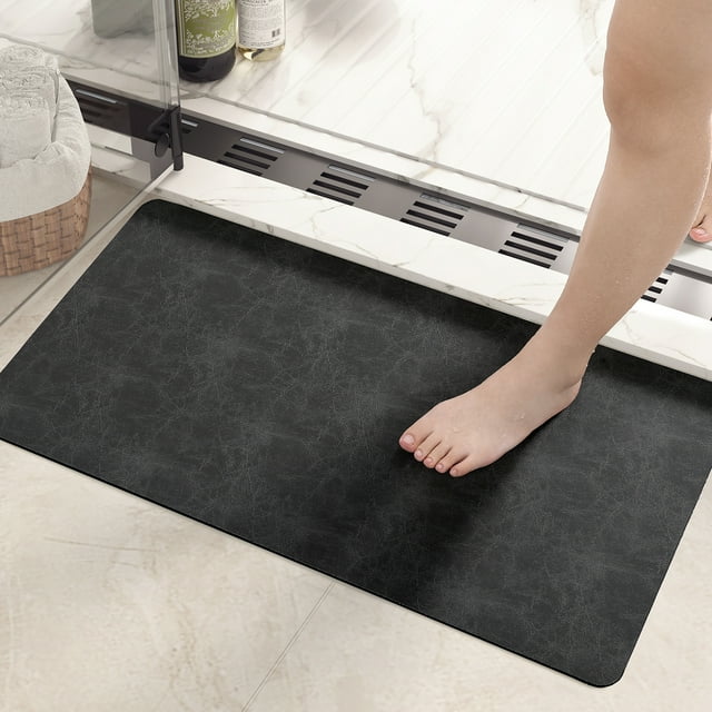 "PABUBE Quick Dry, Non-Slip, Bathtub Resistant Bath Mat with Super ...