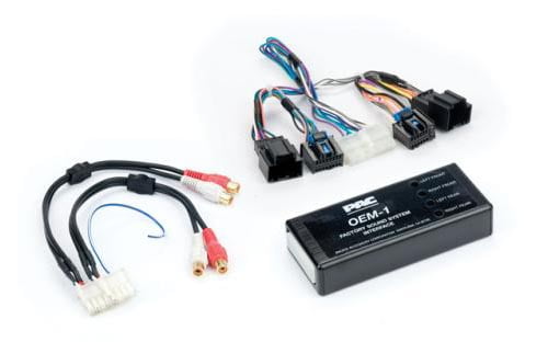 PAC Amplifier Integration Interface for GM Vehicles Multi-Colored ...