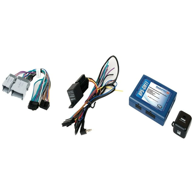 PAC Audio RadioPro RP5-GM11 Radio Replacement Interface with Built-In OnStar Retention, Steering ...