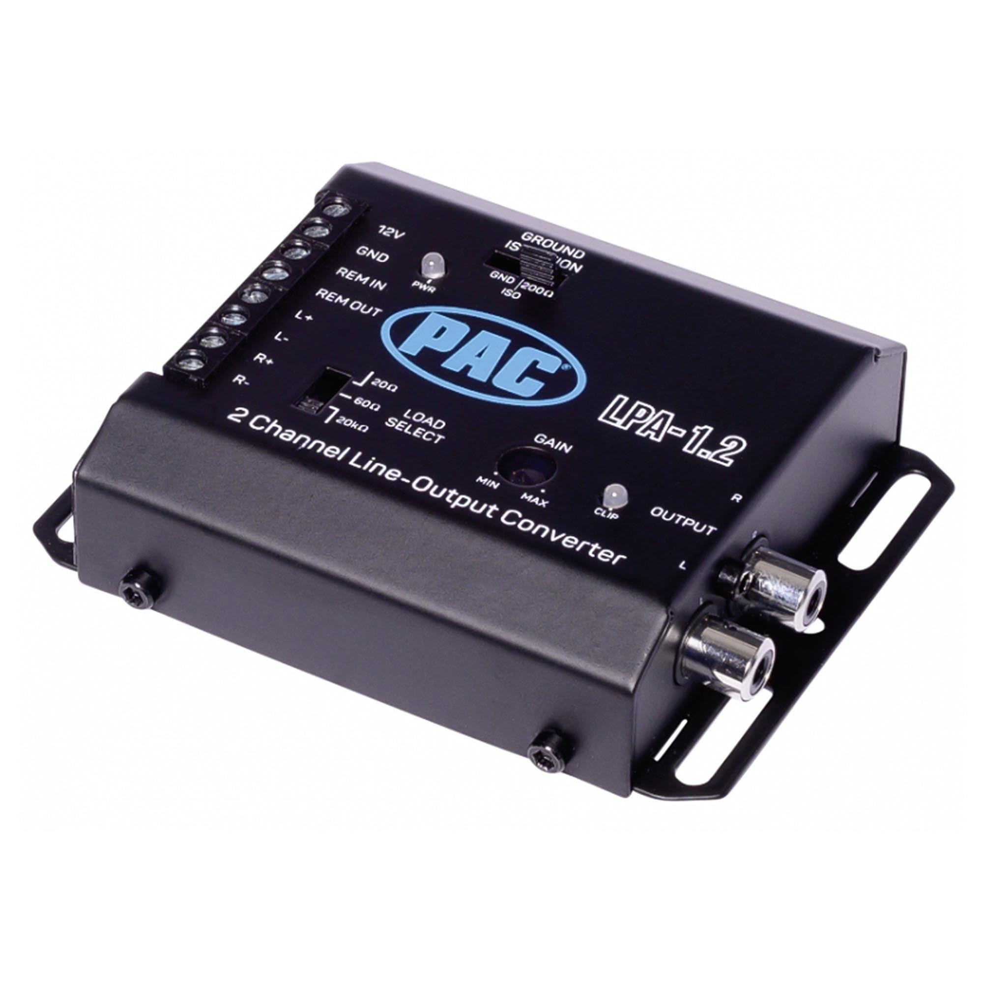 PAC LPA-1.2 2 Channel Active Line Output Converter With Auto Turn-on ...