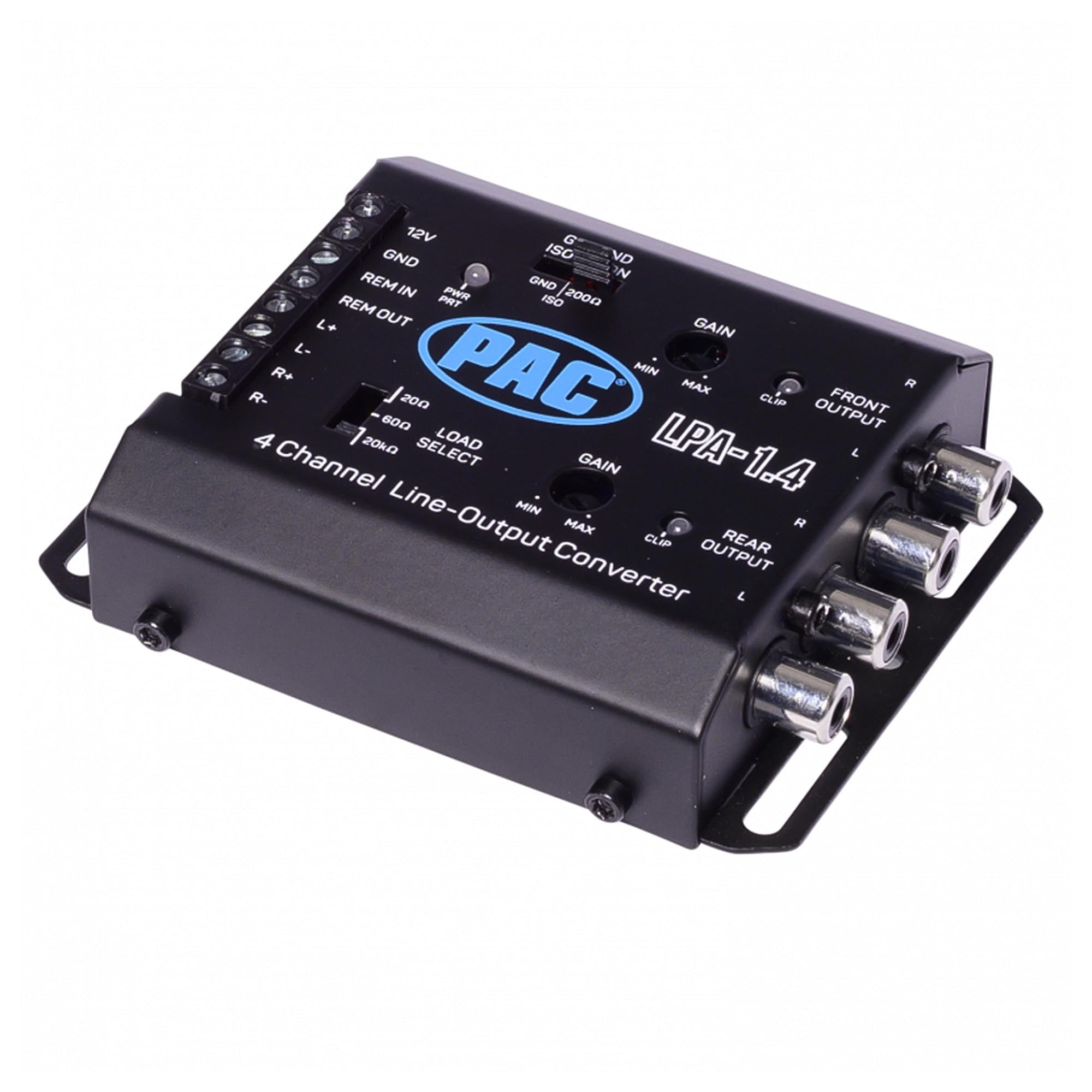 PAC LPA-1.4 4 Channel Active Line Output Converter With Auto Turn-on ...