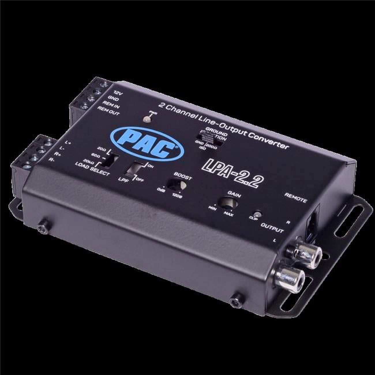 PAC LPA-2.2 2-Channel Active Line Output Converter w/ Auto Turn-On ...