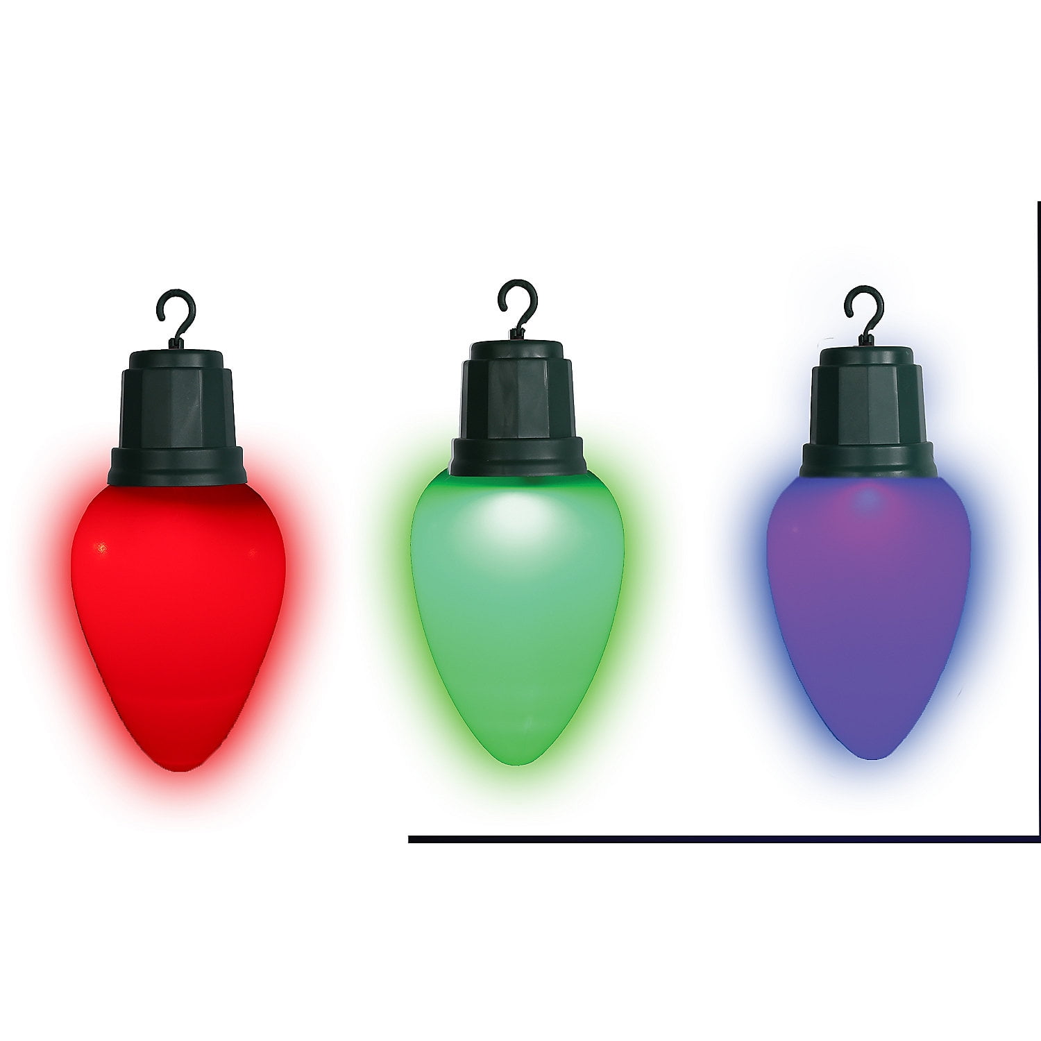 PAC Limited Giant LED Light Bulb Set with Timer Christmas Decoration ...