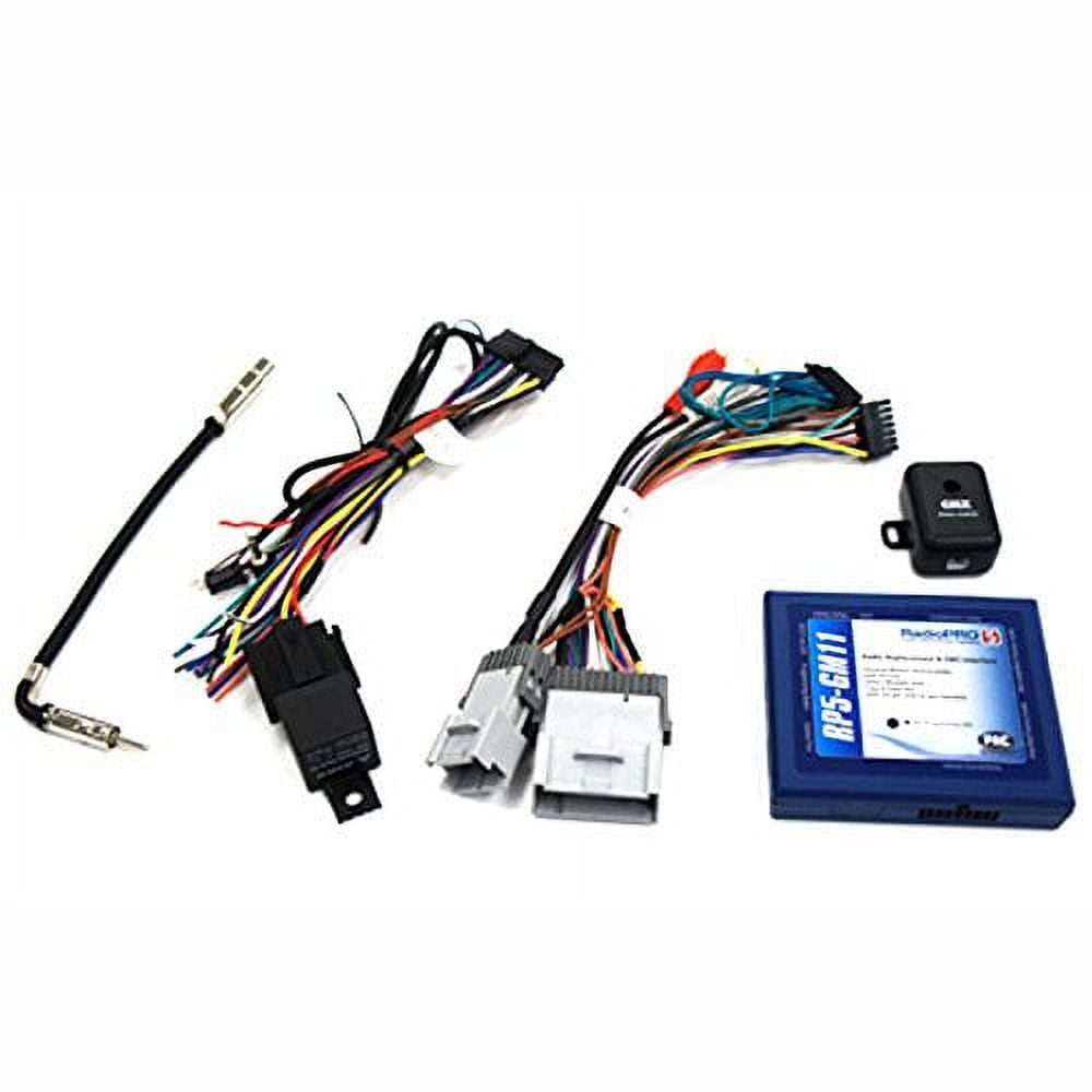 PAC RP5-GM11 Radio Replacement Interface With Built-In OnStar Retention/Steering Wheel Control ...