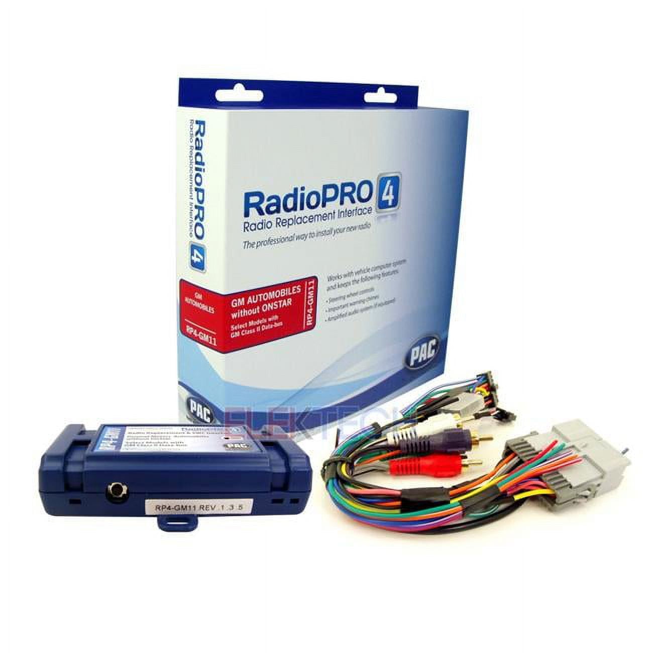PAC Radio Replacement Interface with Steering Wheel Control Retain for GMC - Walmart.com