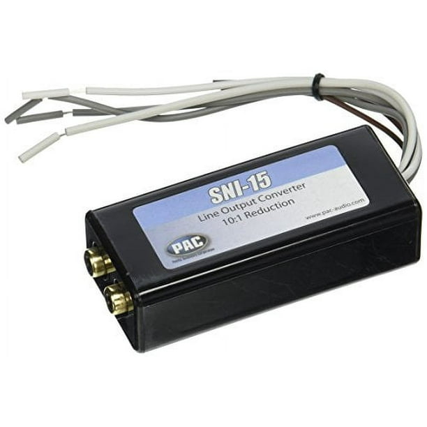 PAC SNI15 Line Output Converter for Adding Amplifier - Walmart Business ...