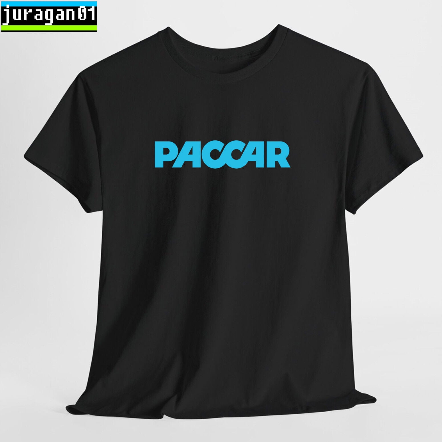 PACCAR Seattle Car Manufacturing Logo Black/Navy/Grey/White Men's T ...