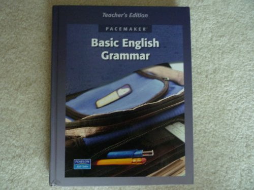 Pre-Owned PACEMAKER BASIC ENGLISH GRAMMAR TE Hardcover AGS Secondary ...