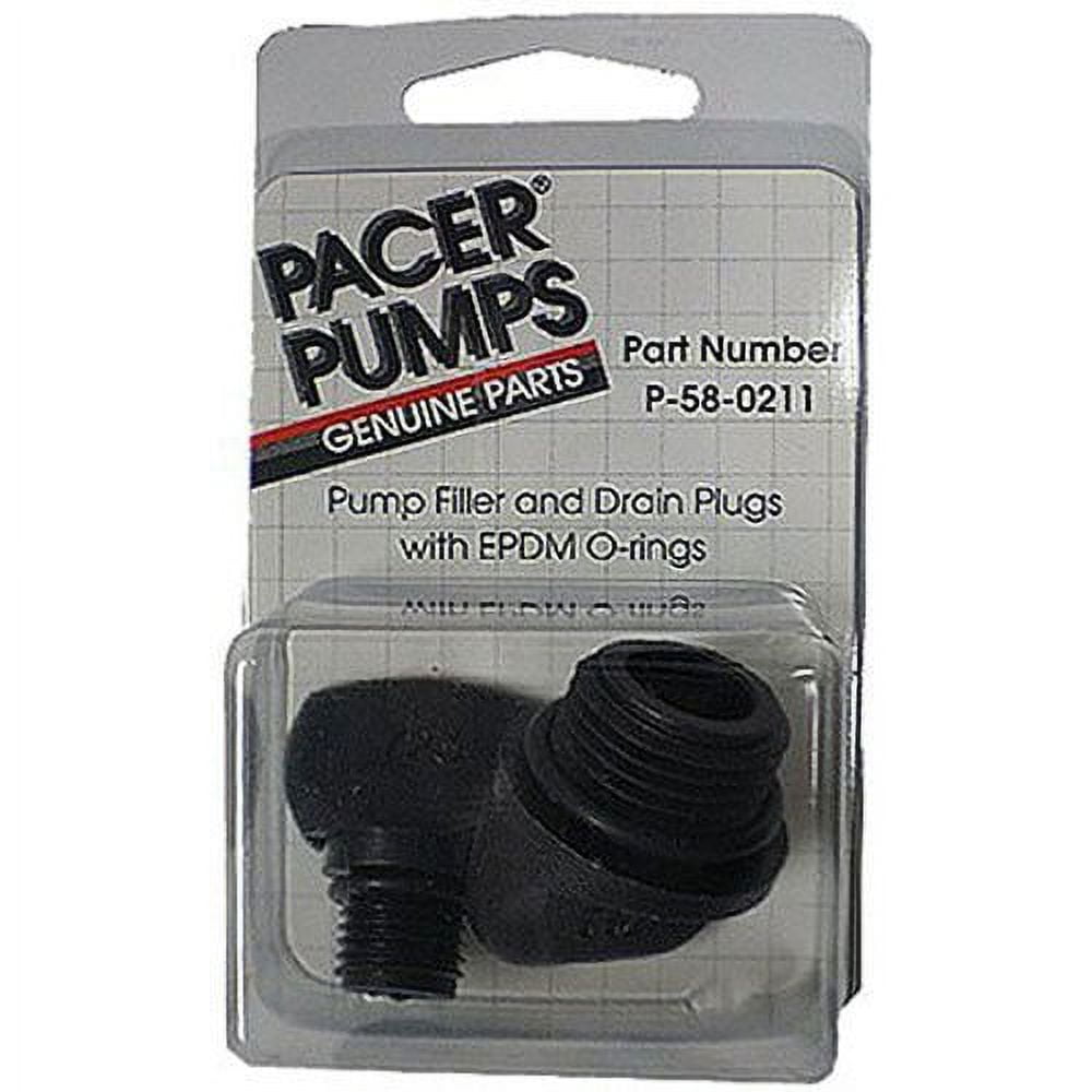 PACER PUMPS DIV. OF ASM IND P-58-0211 Drain & Fill Plug Kit - Walmart.com