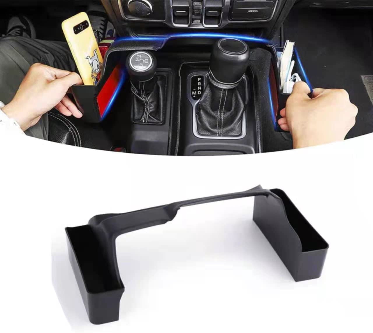 PACEWALKER Center Console Gear STF9 Shift Organizer Tray for 2018-2022 ...