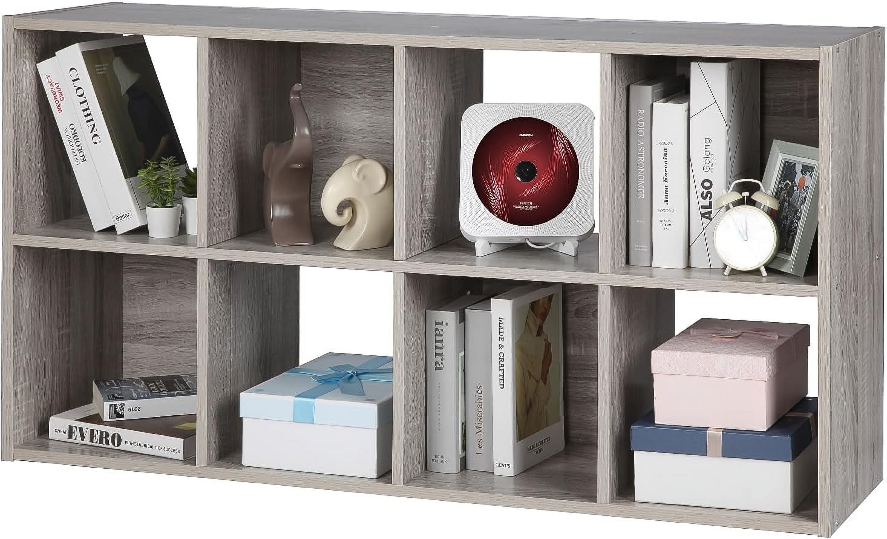 PACHIRA E-Commerce Cubby Storage Organizer, 8 Cube Unit Shelf, Closet ...