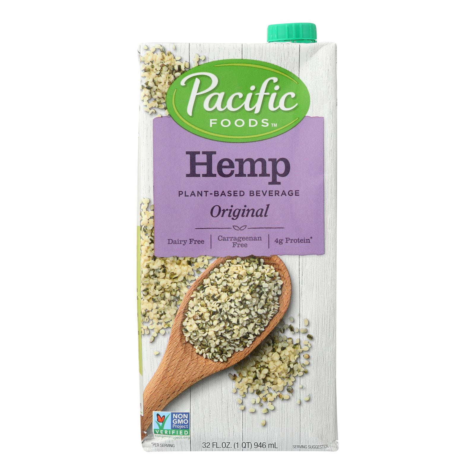 PACIFIC FOODS - Creamy Original Hemp Beverage - 32 Fo, Case of 12 ...