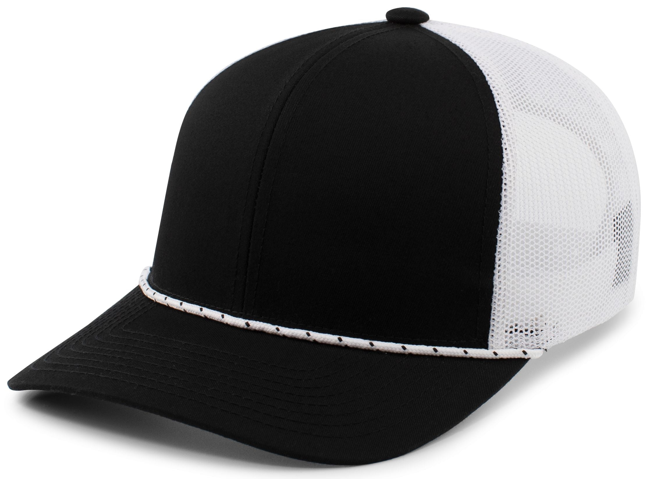 PACIFIC HEADWEAR 104BR Trucker Snapback Braid Cap - Walmart Business ...