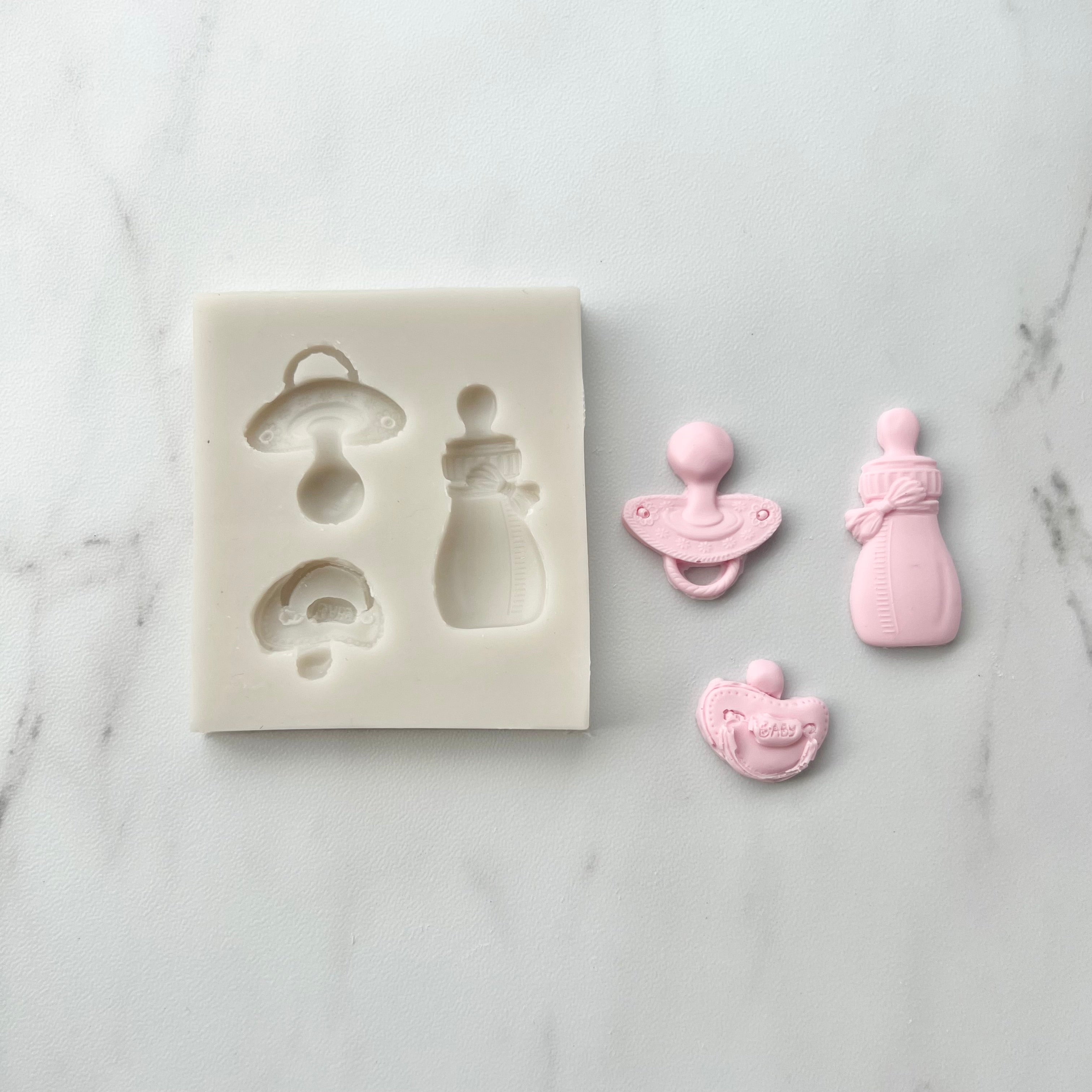 PACIFIERS AND BOTTLE TRIO MOLD - Walmart.com