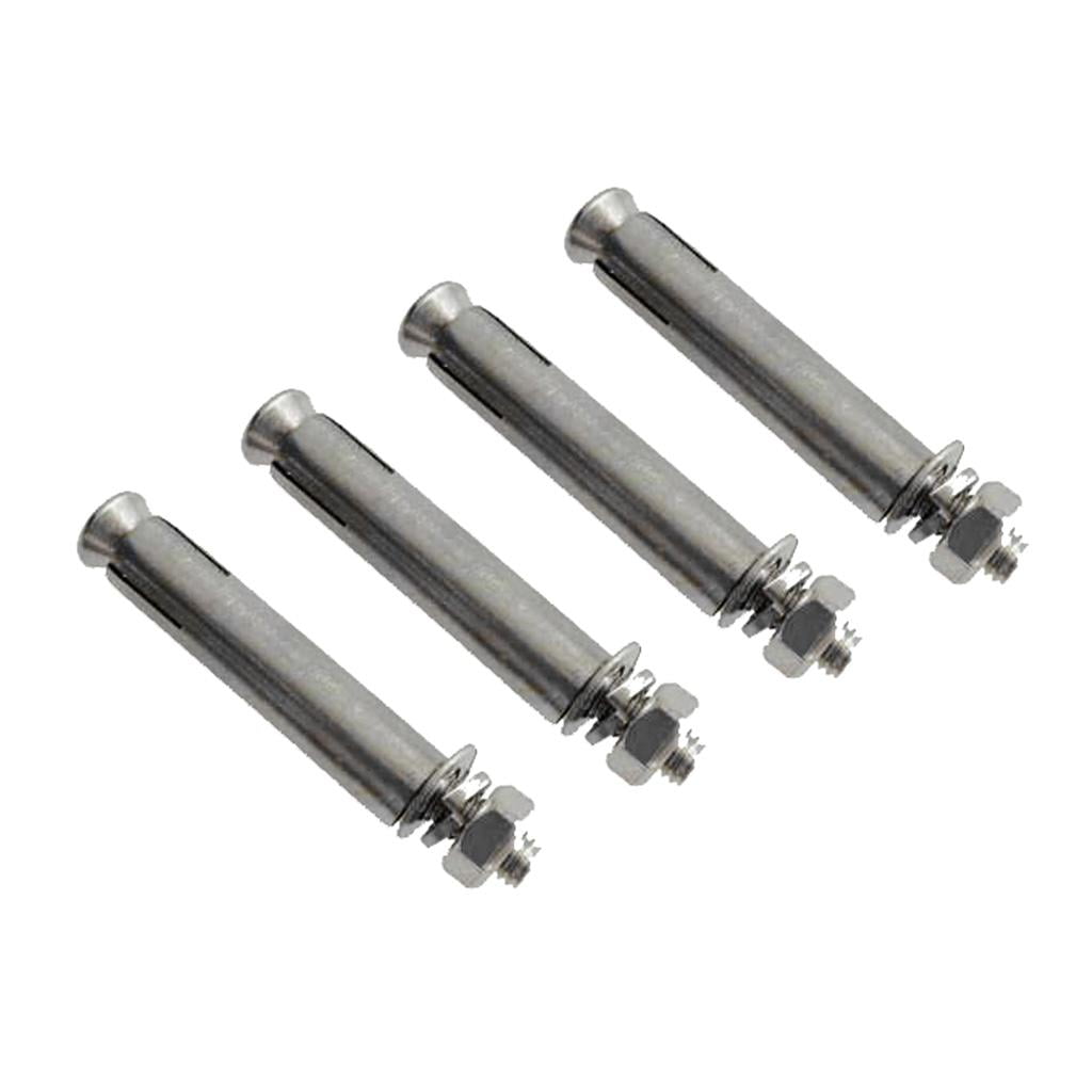 PACK 4 Pieces M6 6*60mm Hex Nut Sleeve Screw Expansion Bolt DIY ...