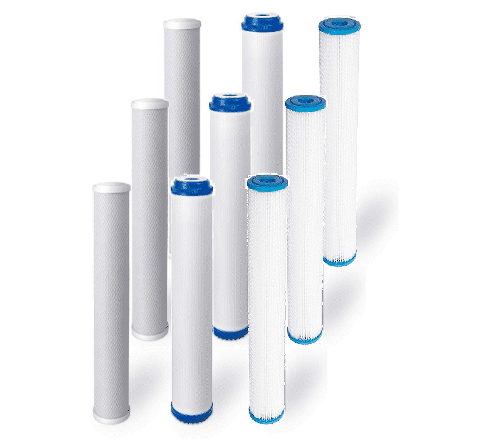 PACK OF 9: Replacement Slim Blue 20" Pre-Filters/Cartridges for ...