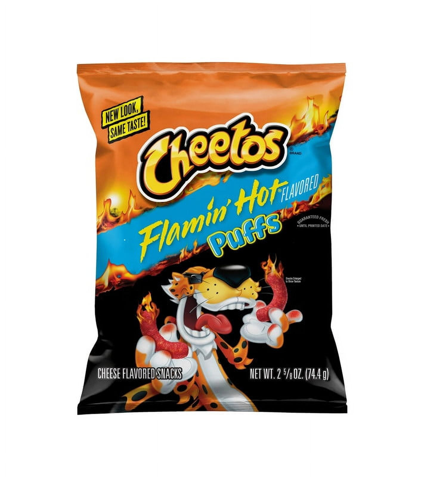 PACK OF 1, Cheetos Puffs Cheese Snacks Flamin' Hot Flavored, - Walmart.com