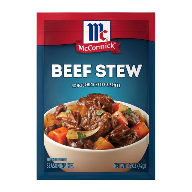 (PACK OF 1),McCormick Classic Beef Stew Seasoning Mix, - Walmart.com