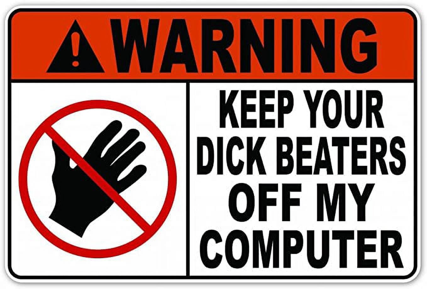 (PACK OF 10 STICKERS) Funny Warning Message Keep Your DB Off my ...