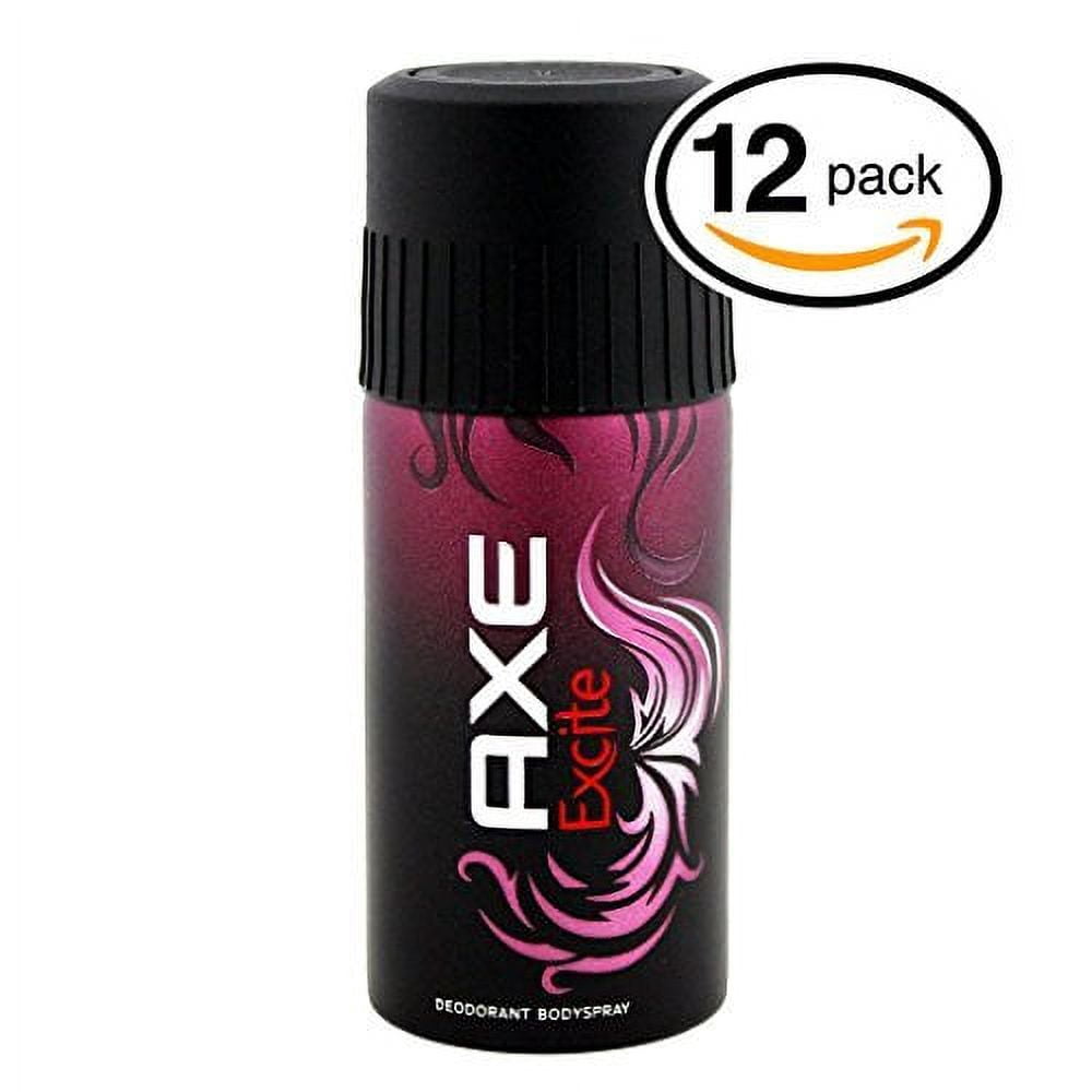 (PACK OF 12 CANS) Axe EXCITE Body Spray Antiperspirant & Deodorant. 48 ...