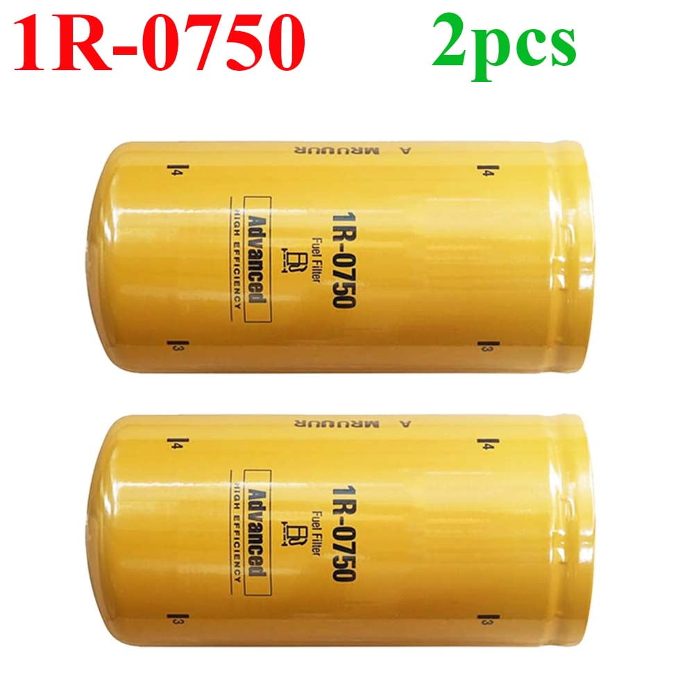 PACK OF 2 NEW For CAT 1R-0750 1R0750 Fits Caterpillar Filter Sealed ...