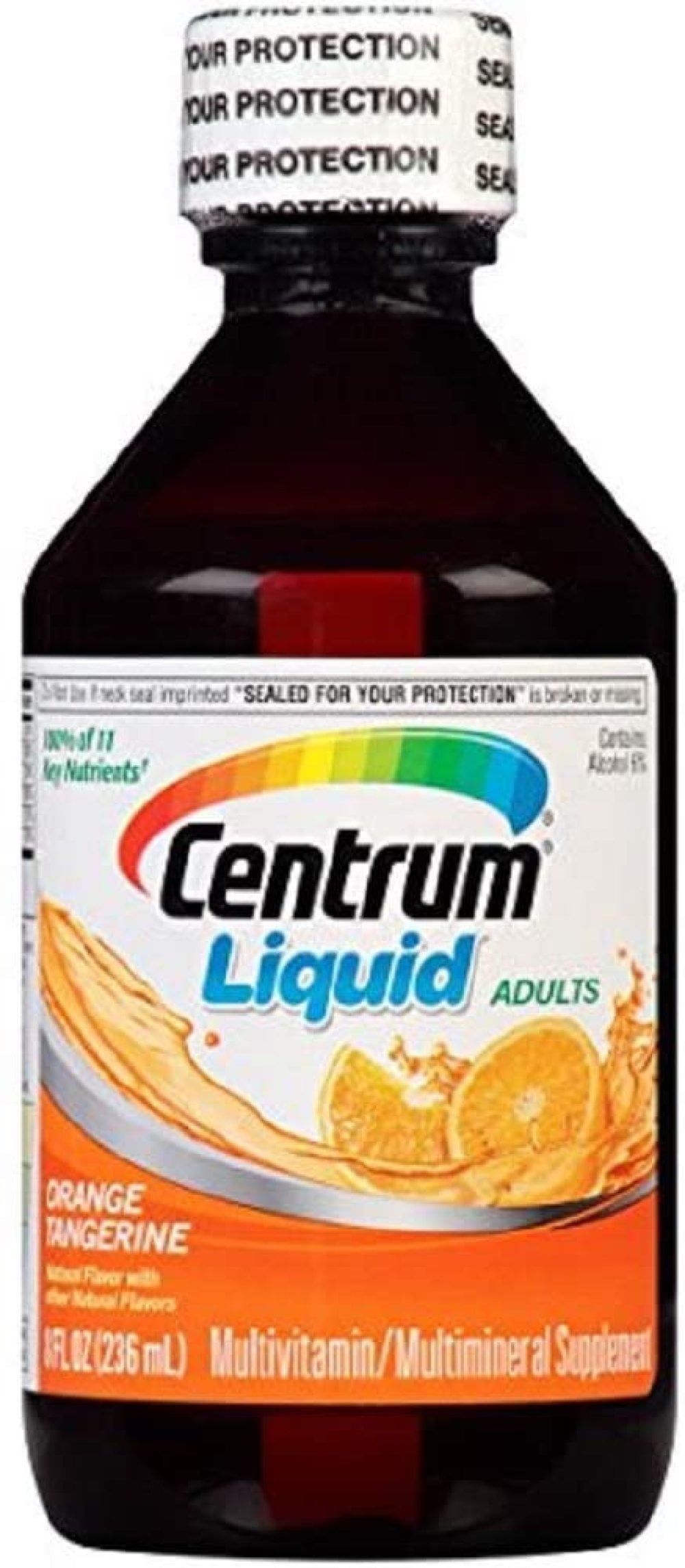 Centrum Liquid Multivitamin, Citrus Flavor, 8 oz, Pack of 3, Vitamins C ...