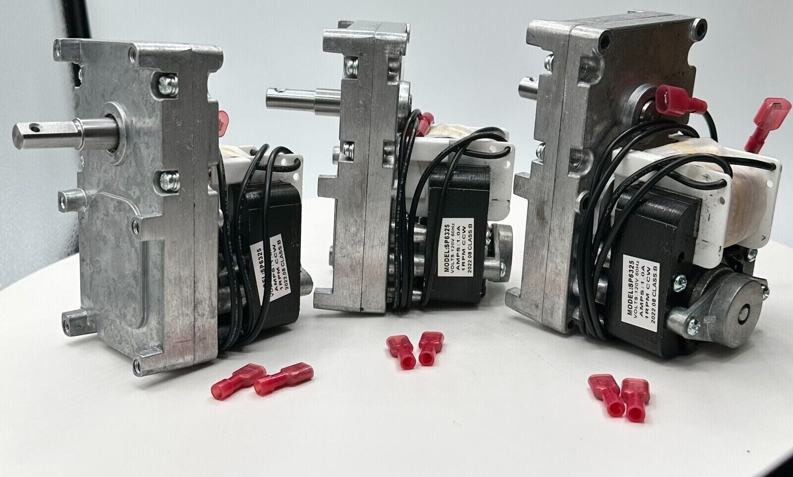 PACK OF THREE Englander Auger Feed Motor, 1 RPM Counter Clockwise, PU ...