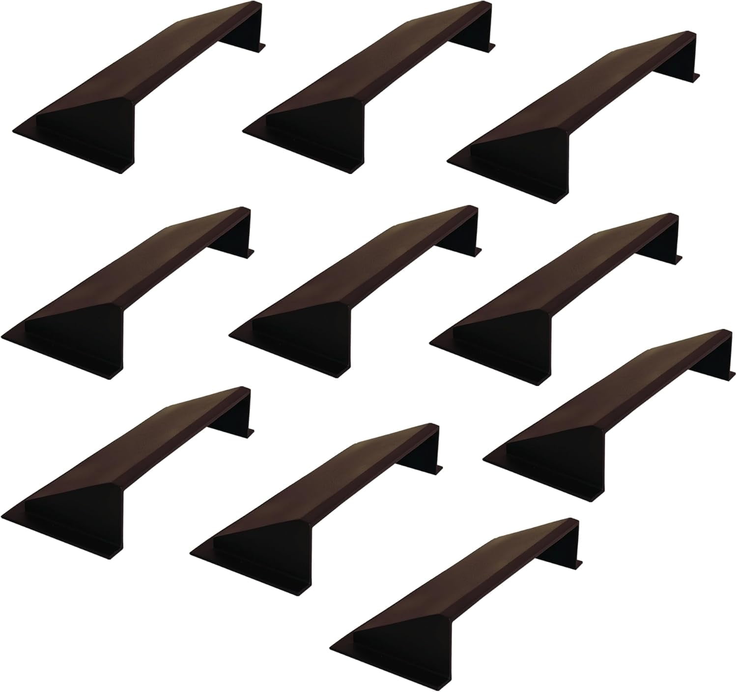 PACK of 10 Solid Metal Deflector 4"x10" Unbreakable Cast Aluminum | Air ...