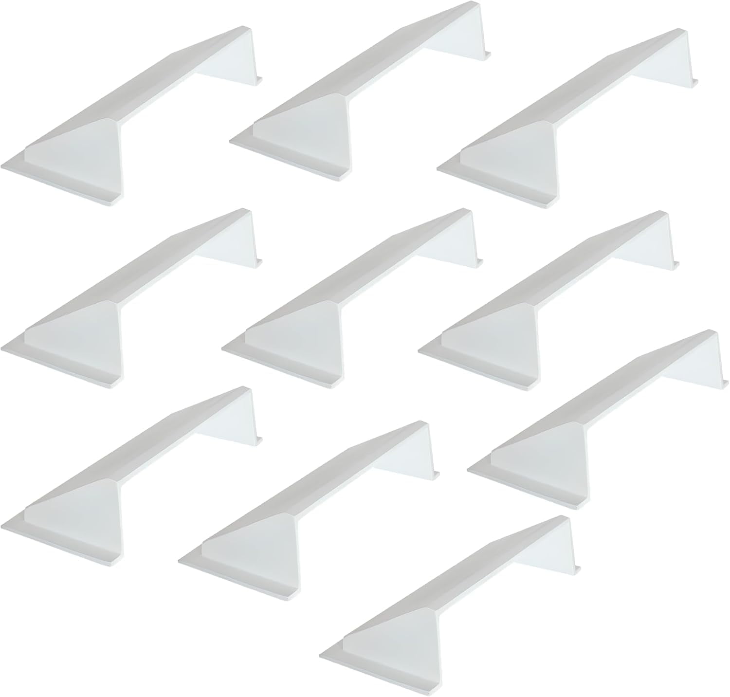 PACK of 10 Solid Metal Deflector 4"x10" Unbreakable Cast Aluminum | Air ...