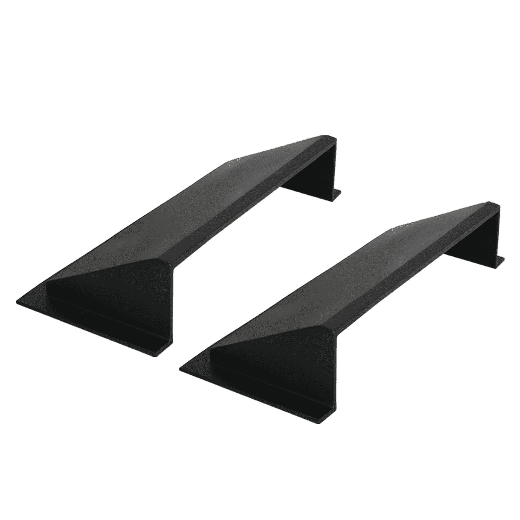 PACK of 2 Solid Metal Deflector 4"x10" Unbreakable Cast Aluminum | Air ...