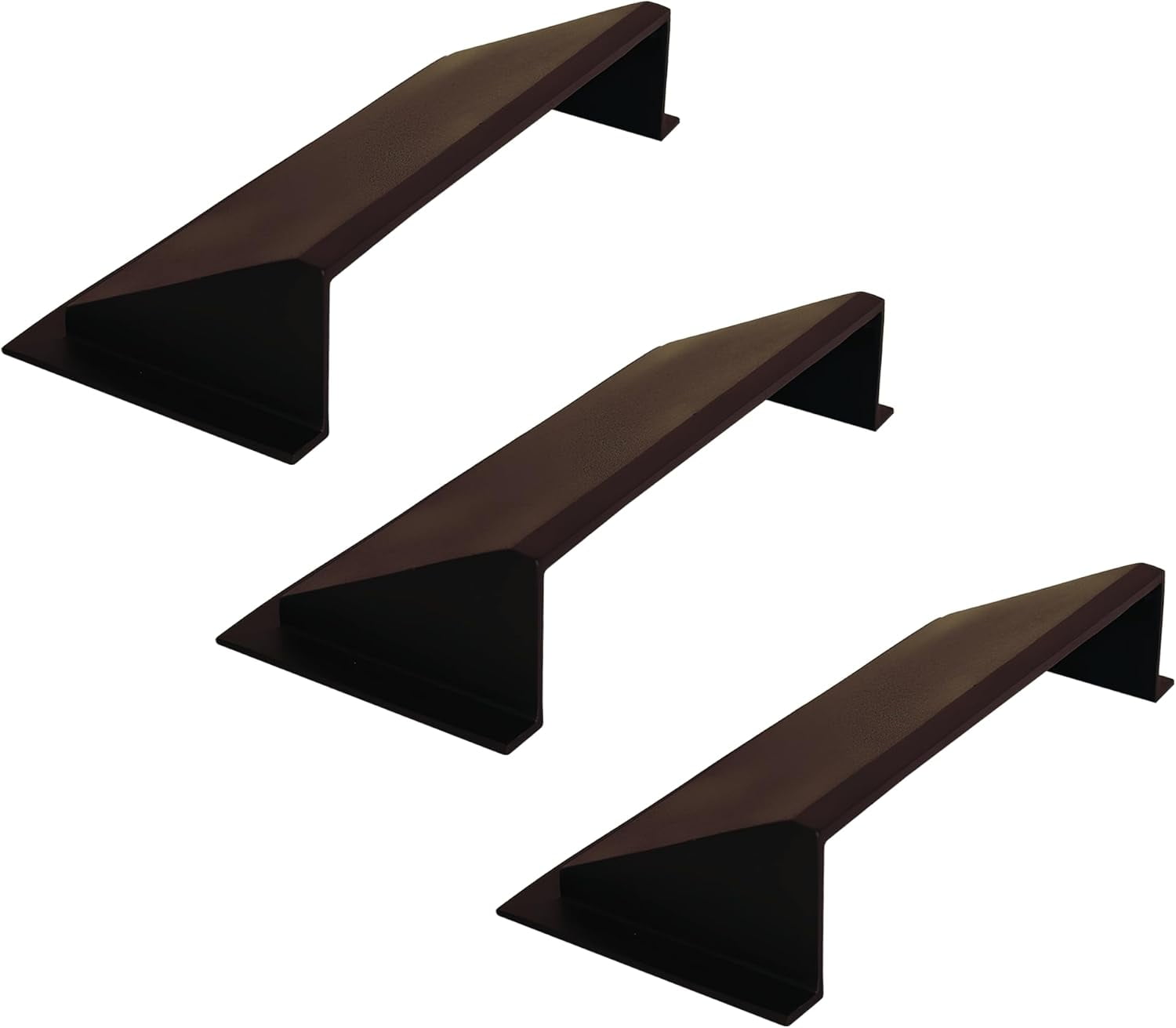 PACK of 3 Solid Metal Deflector 4"x10" Unbreakable Cast Aluminum | Air ...