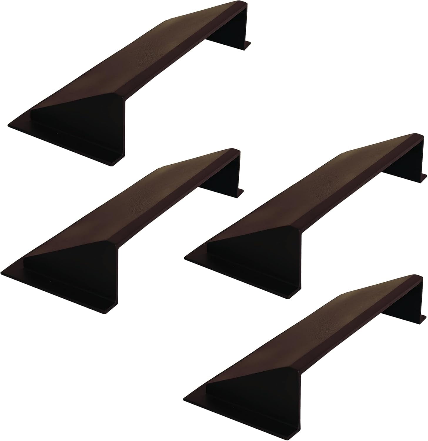 PACK of 4 Solid Metal Deflector 4"x10" Unbreakable Cast Aluminum | Air ...