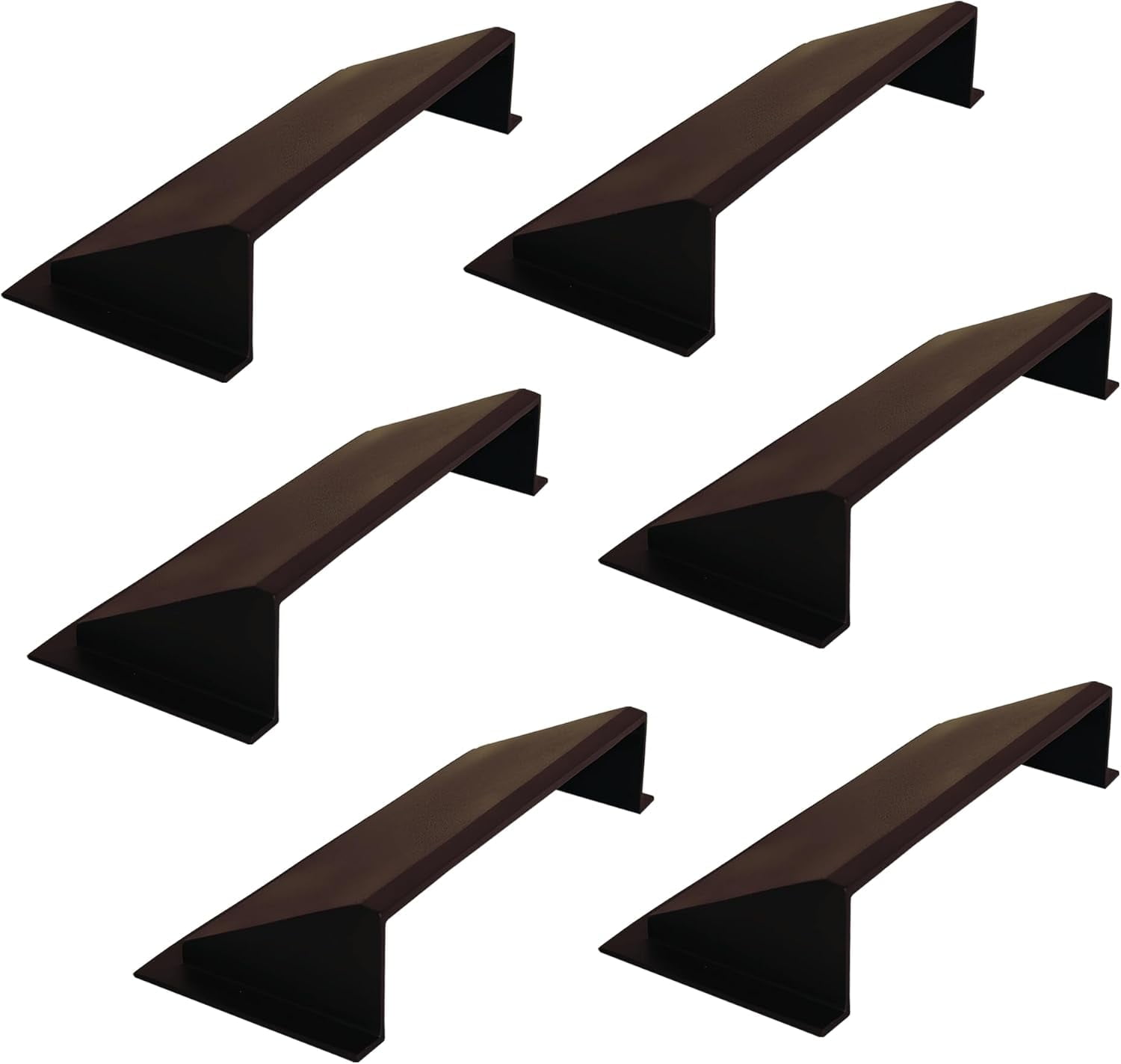 PACK of 6 Solid Metal Deflector 4"x10" Unbreakable Cast Aluminum | Air ...