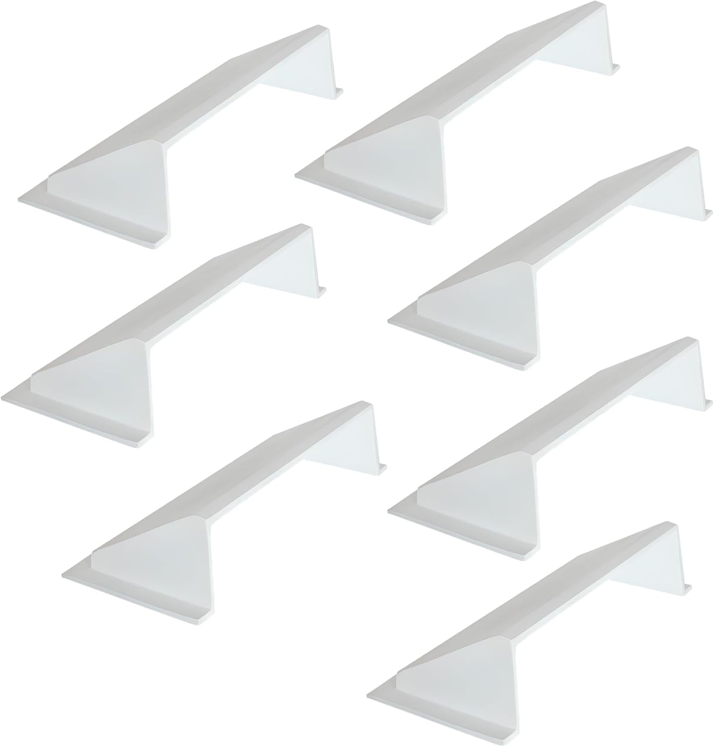 PACK of 7 Solid Metal Deflector 4"x10" Unbreakable Cast Aluminum | Air ...