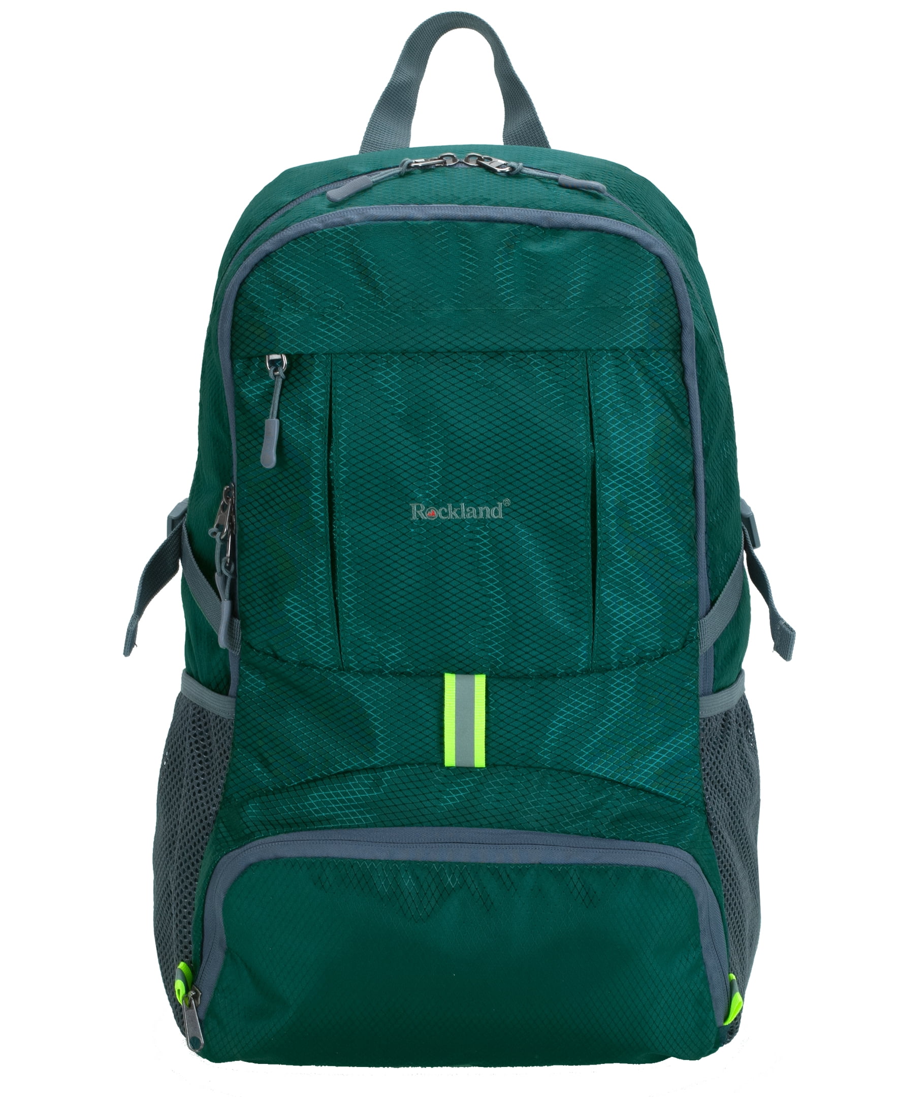 PACKABLE STOWAWAY BACKPACK - GREEN - Walmart.com