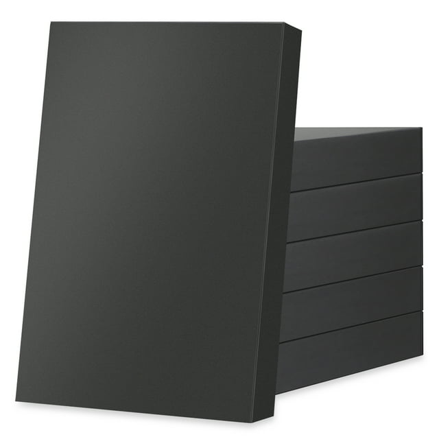 PACKHOME 6 Extra Large Gift Boxes with Lids 17x11x2.5 inches, Black ...